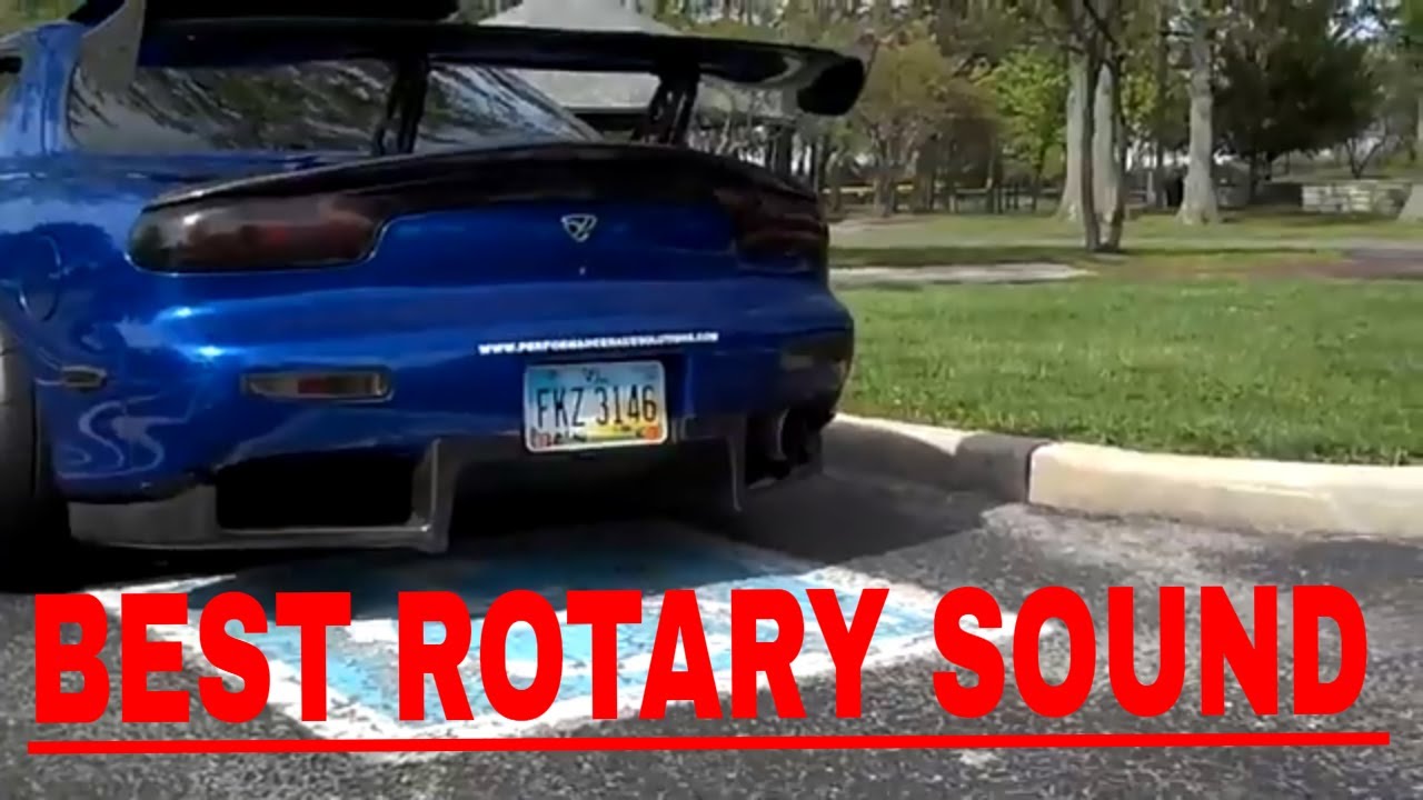 Best Mazda RX 7 Sound Compilation | ROTARY Engine | JDM - YouTube