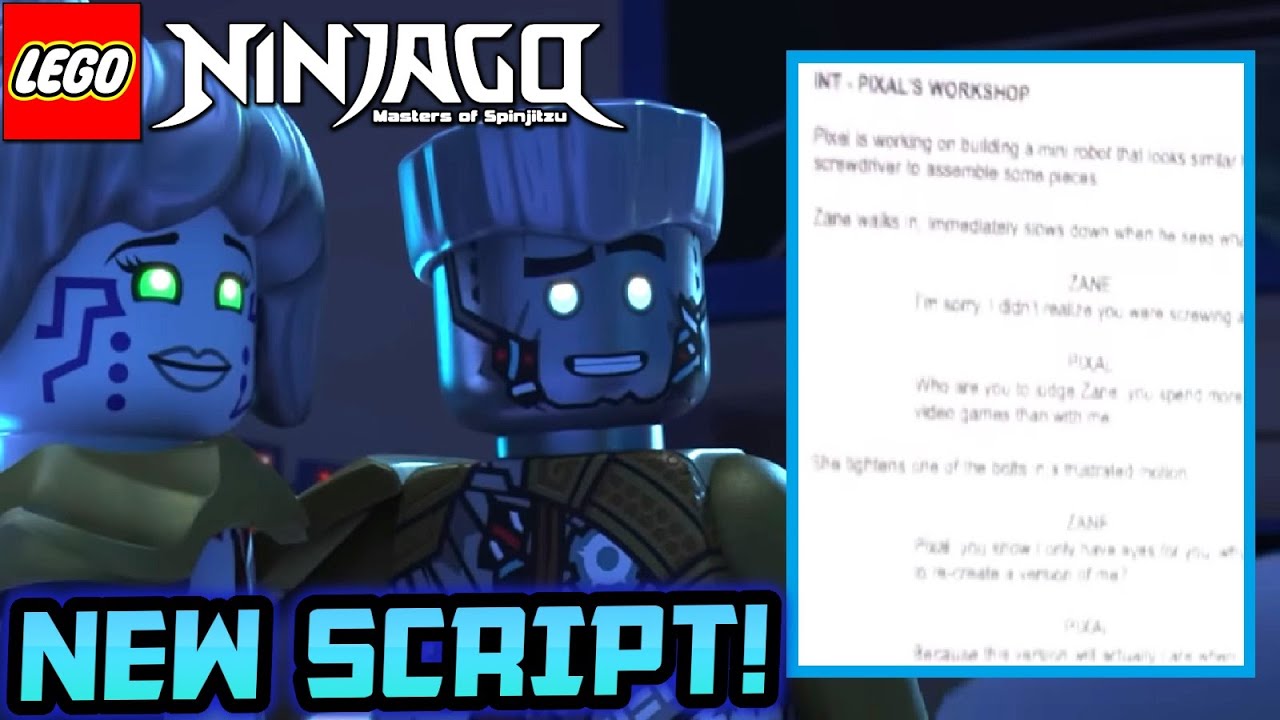 Ninjago Actor Shares 'Interesting' New Script... - YouTube