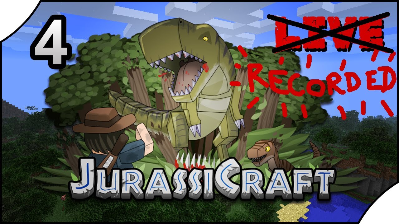 JURASSICRAFT 4 First Dino Egg YouTube jurassicraft-4-first-dino-egg-youtube