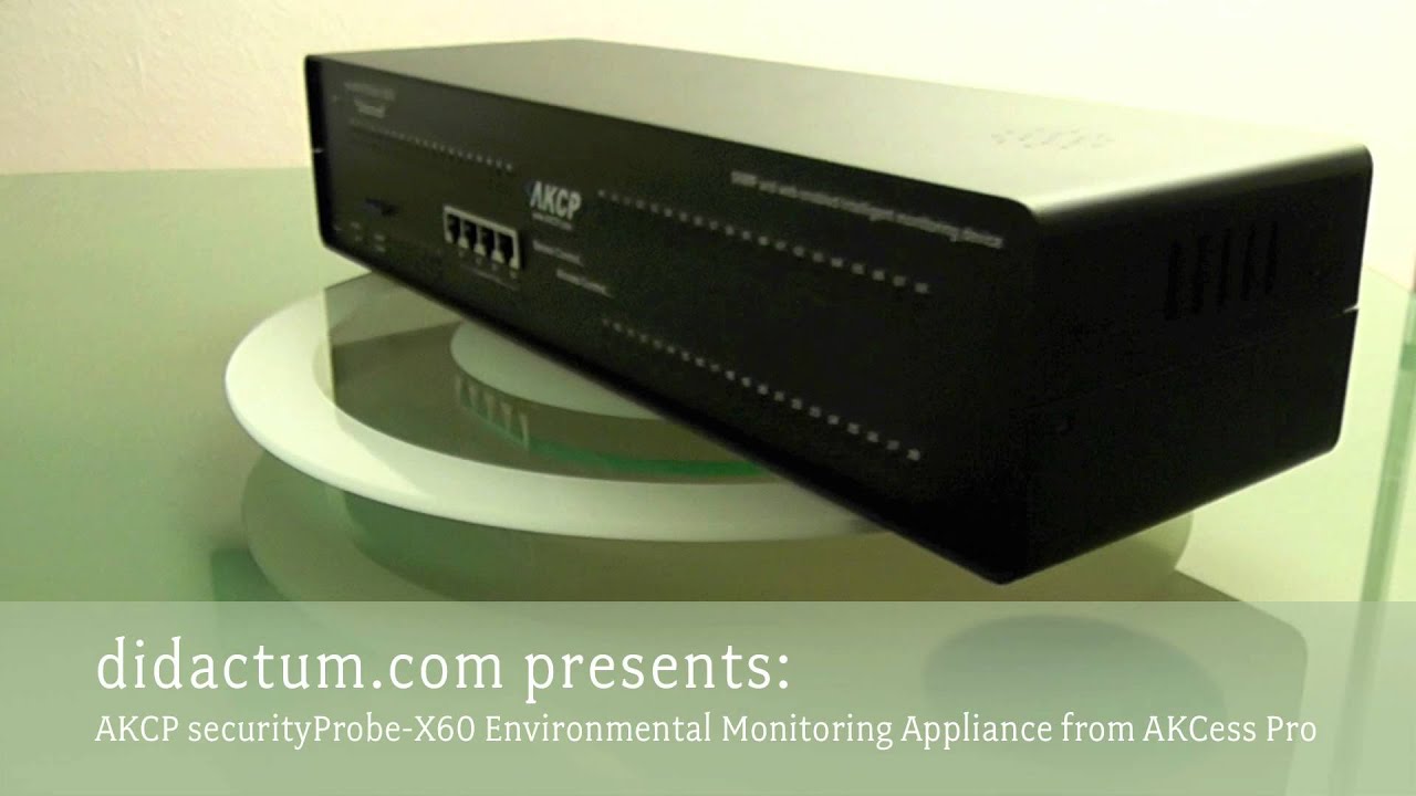 Data Center Monitoring with securityProbeX60 Rack Monitoring System ...