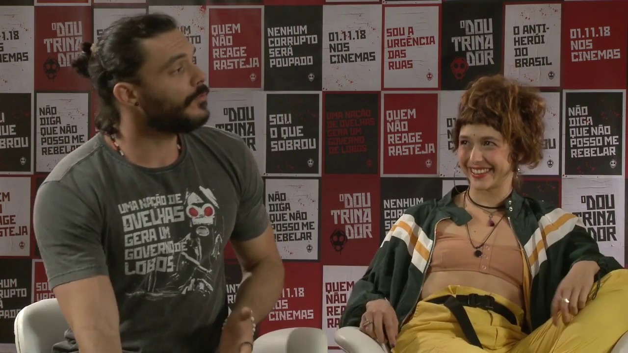 O Doutrinador :: Entrevista exclusiva com Kiko Pissolatto e Tainá ...