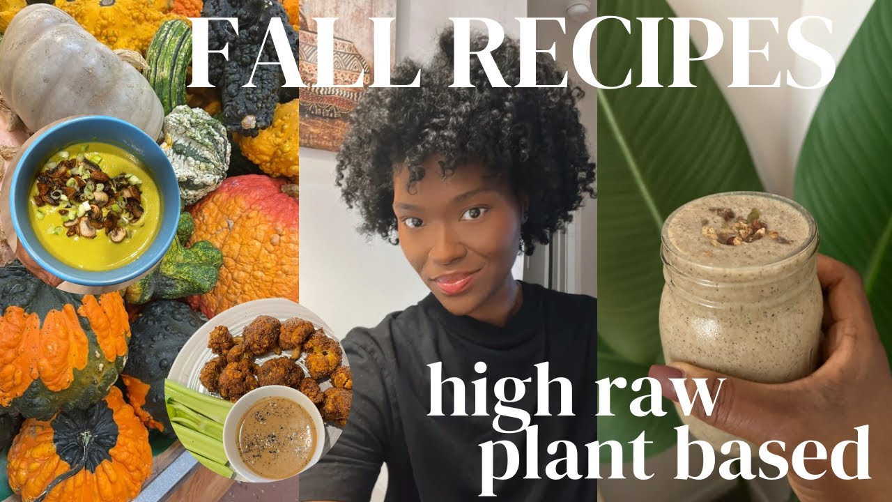 High Raw Fall Inspired recipes - YouTube