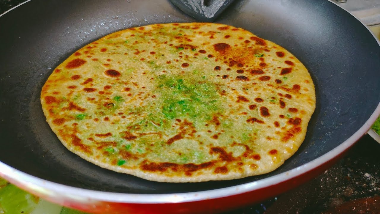 Matar Paratha recipe | Lunch Box paratha recipe| Breakfast recipe ...