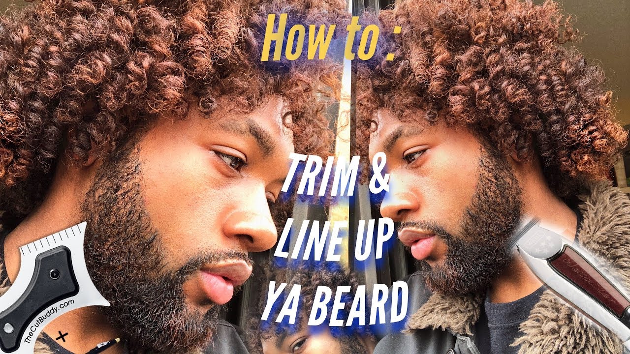 How To Trim and Shape Up Your Beard - YouTube