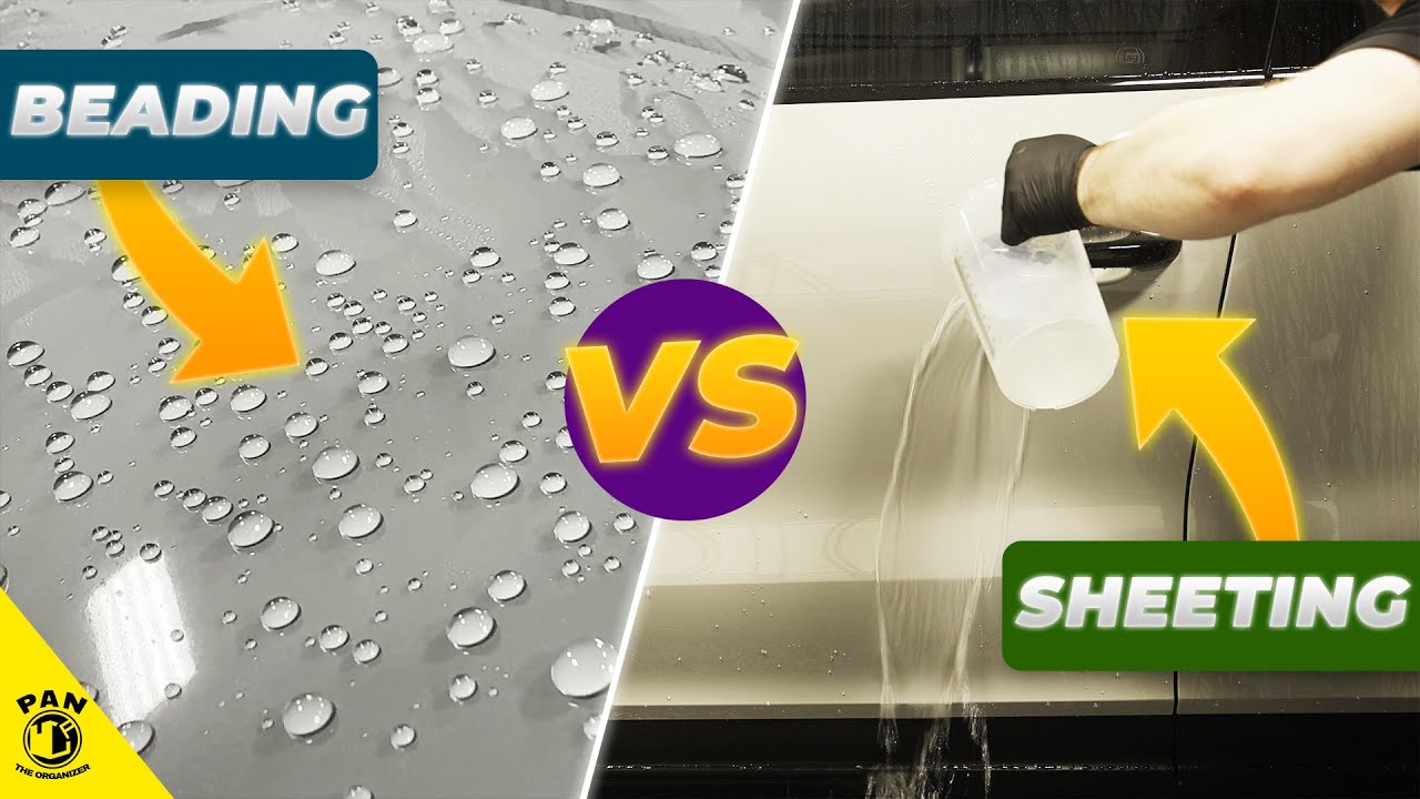Water Beading or Sheeting? The Truth About Paint Protection! - YouTube