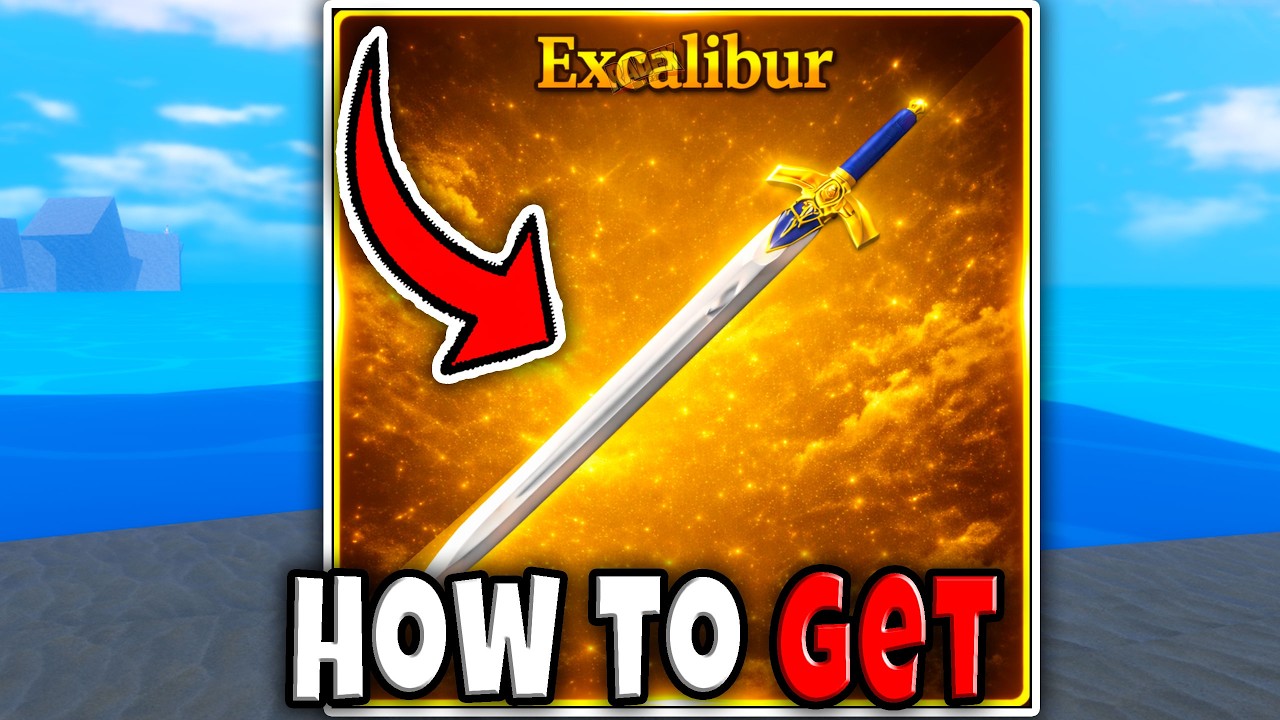 How to GET EXCALIBUR SWORD FAST in SAILOR PIECE FULL GUIDE LOCATION ...