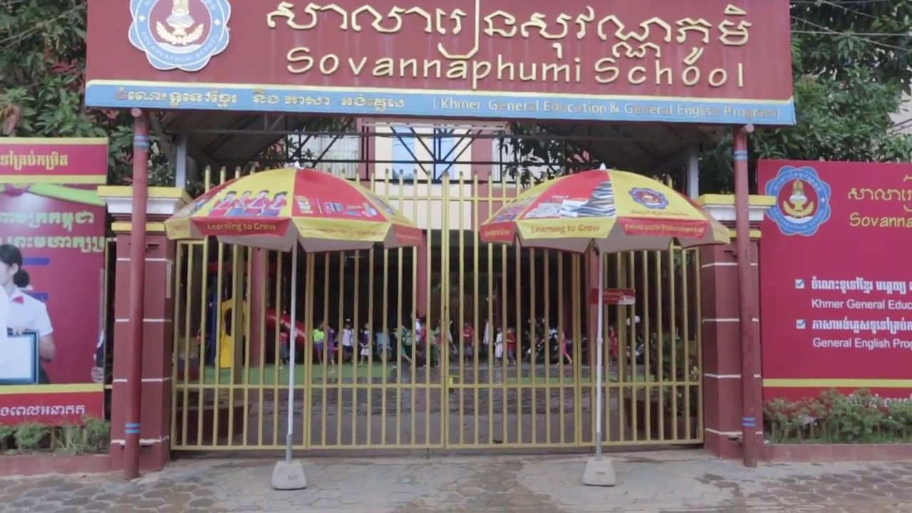 cambodia, sovannaphumi cpv1, school video montage - YouTube