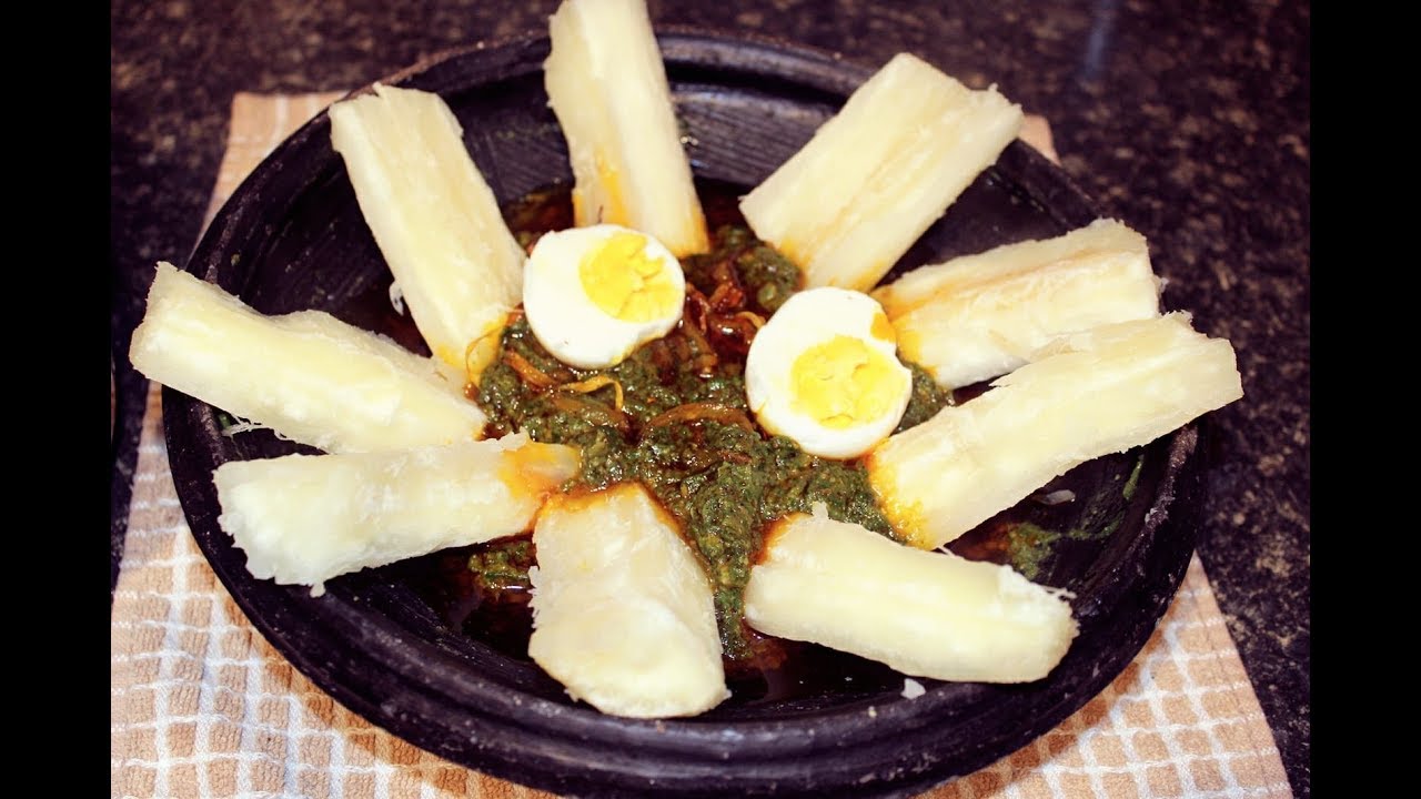 How To Make Local Ghana Spinach Stew / Your Home Town Style / Obaapa ...