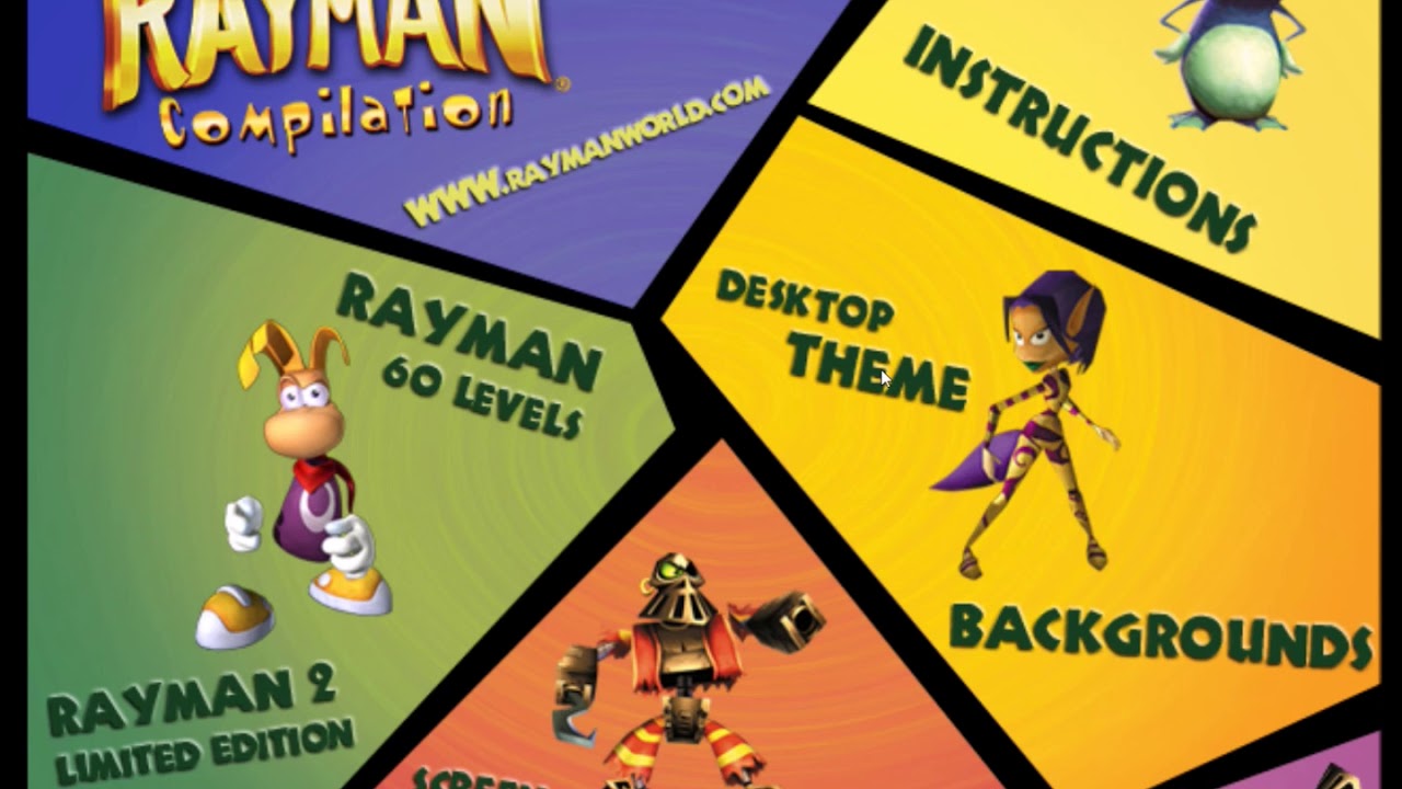 Rayman Compilation (PC Game) - YouTube