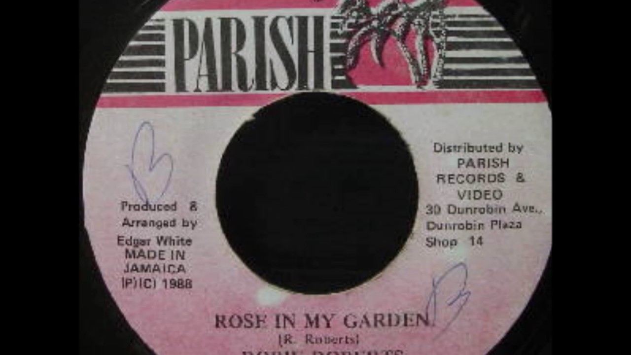 Robie Roberts - Rose In My Garden + Dub - 7" Parish 1988 - NATURAL DIGI ...