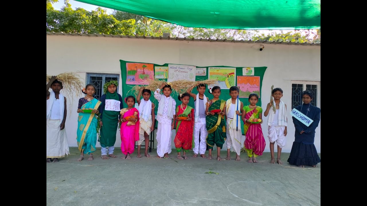 Farmer's day Activity//Drama//skit//Brilliant Model School//Velgatoor ...