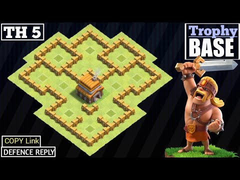 New Powerfull TH 5 Defence base | Powerfull base | Defence reply & Copy ...