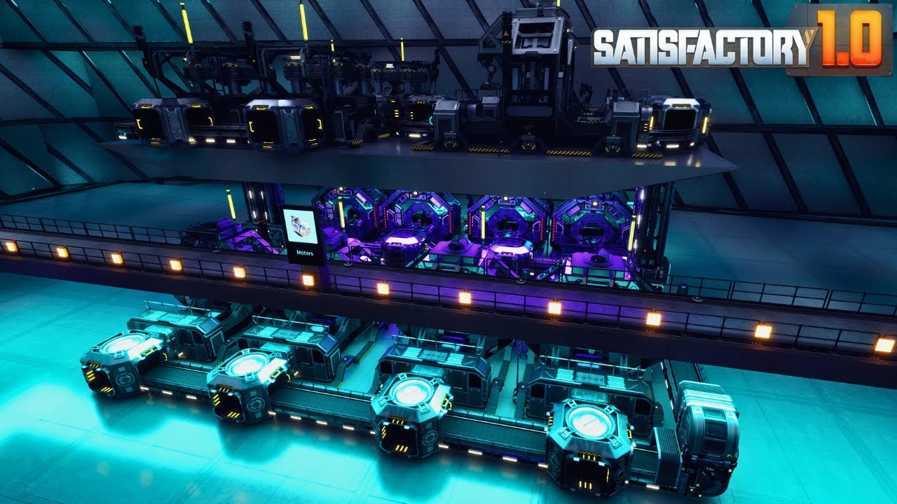 Planning A Factory Blueprint | Satisfactory 1.0 - YouTube