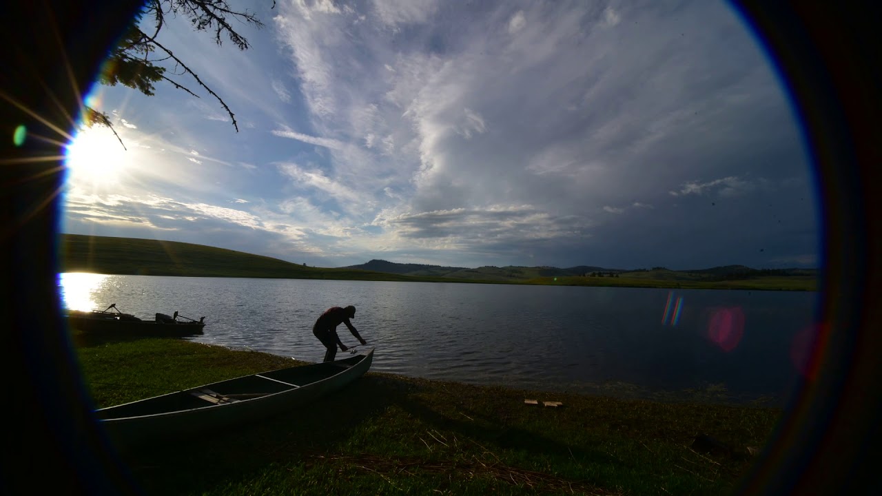 Sunset timelapse at Lundbom Lake Nicola Valley Merritt BC - YouTube