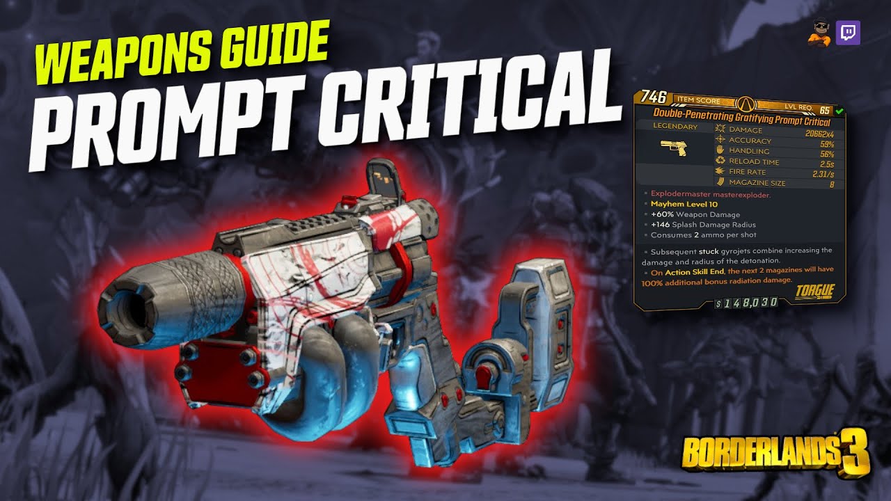 This Gun Is Borderlands 3's NEW Unkempt Harold Legendary Weapon Guide ...