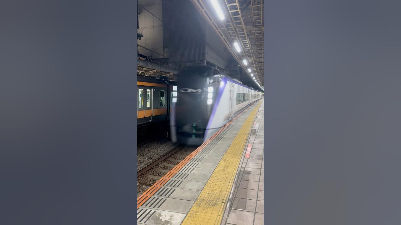 【E353】特急あずさ60号新宿行き 国分寺駅通過 2025/01/09 22:40 Limited Express Azusa #特急あずさ #e353 #jr中央線 #train # ...