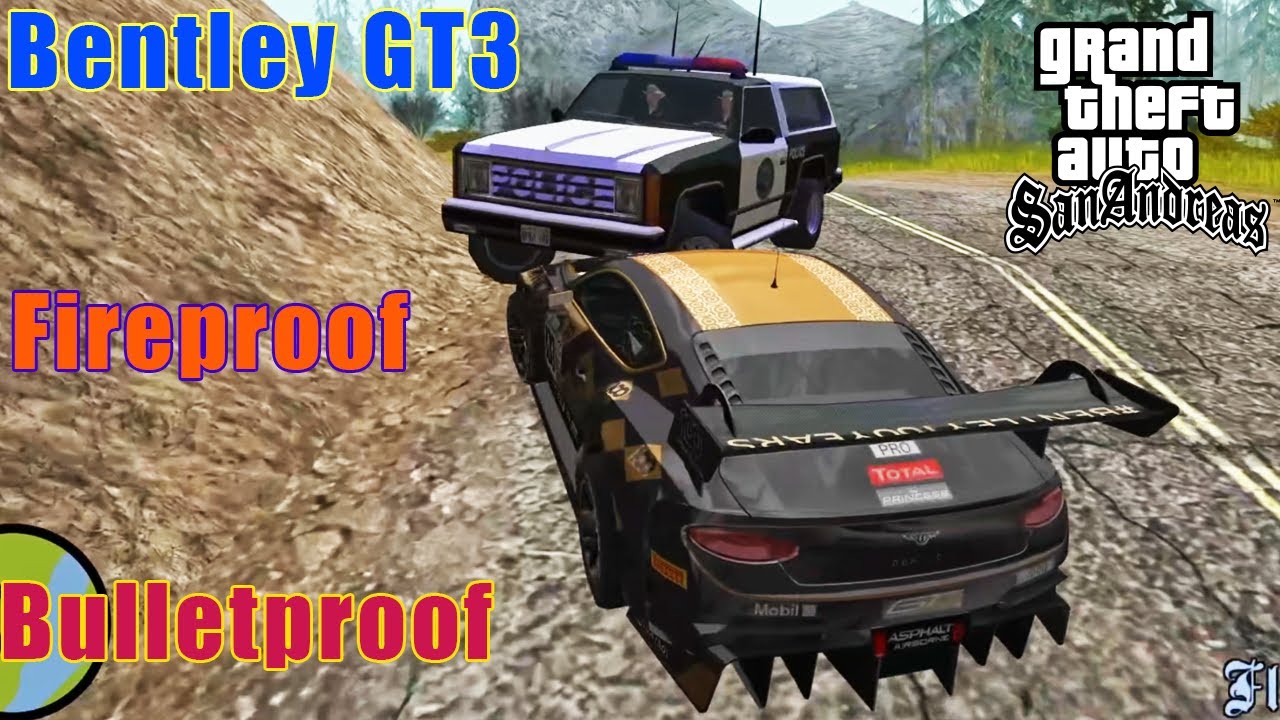 GTA San Andreas - 2018 Bentley Continental GT3 - Driving Around With Bulletproof Car - YouTube