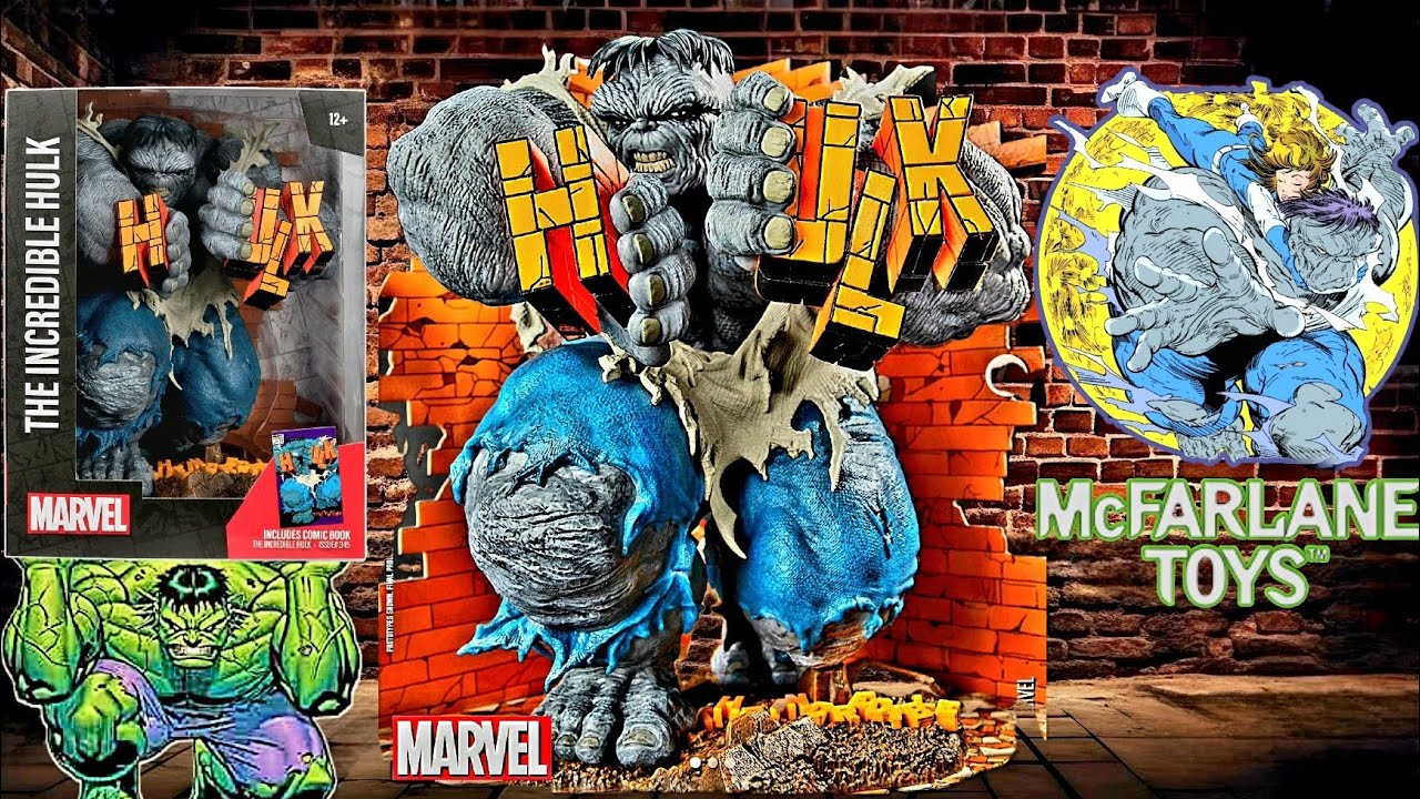 Incredible Hulk #345 (McFarlane Toys) Statue Review! - YouTube