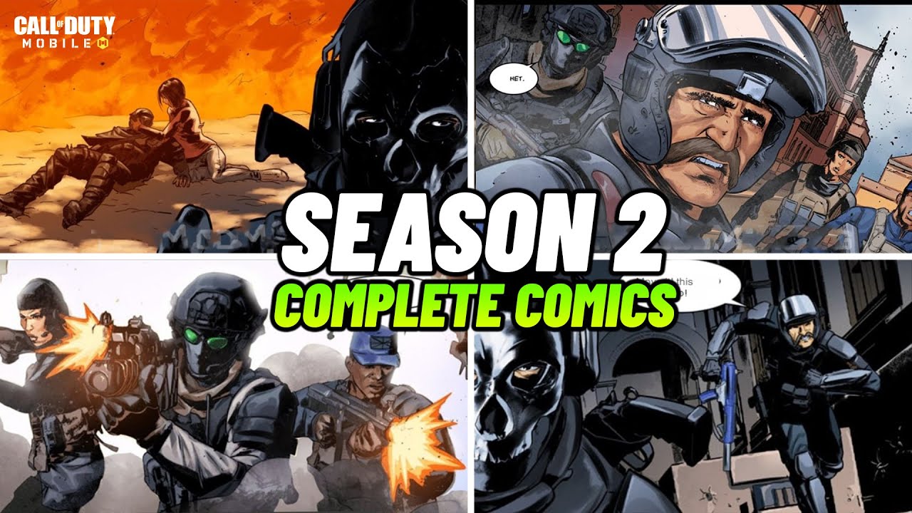 Season 2 Complete Comics Story Codm | Will Ghost Die? Cod Mobile Task ...