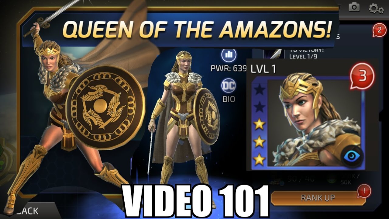 DC Legends Game Video 101 = Unlock Hippolyta - YouTube