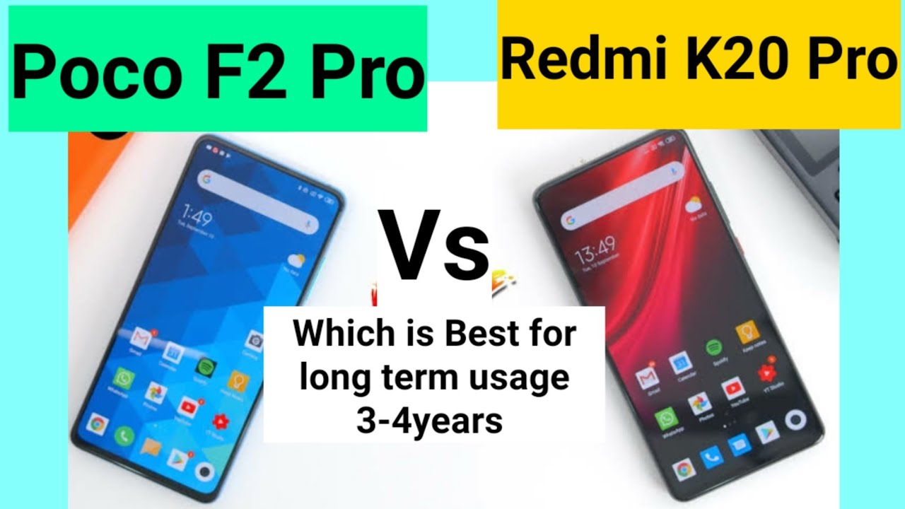Poco f2 pro vs redmi k20 pro which is best to buy - YouTube