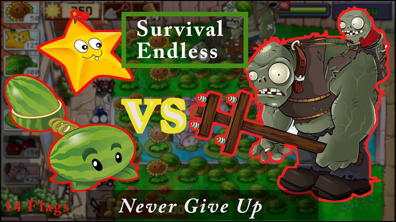 Plants vs Zombies | Gameplay | Survival Endless - YouTube