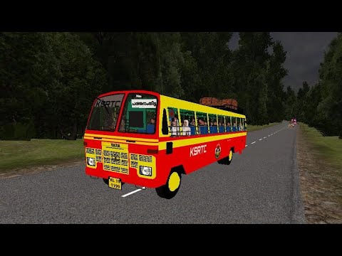 Kerala old RTC bus on hills station - YouTube