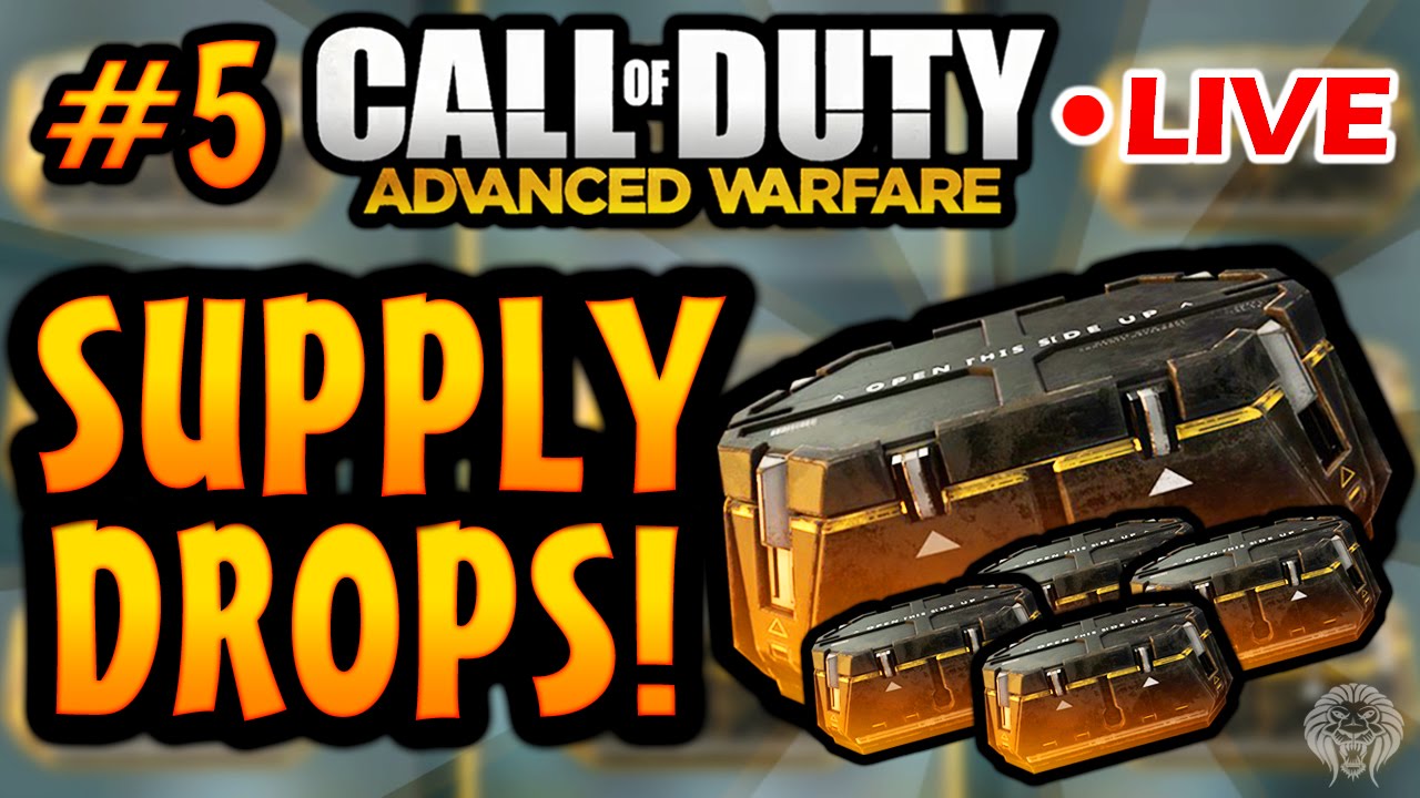 COD Advanced Warfare: SUPPLY DROP OPENING! Supply Drops Live w/ Unknown ...