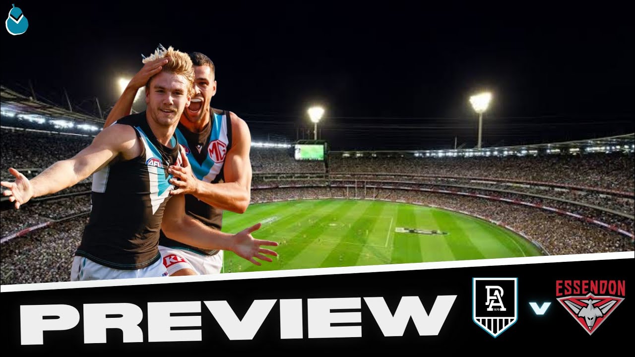 PORT ADELAIDE VS ESSENDON | AFL PREVIEW: ROUND 16, 2023 - YouTube