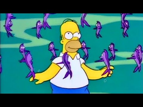 The Simpsons - Homer Sings Under The Sea - YouTube
