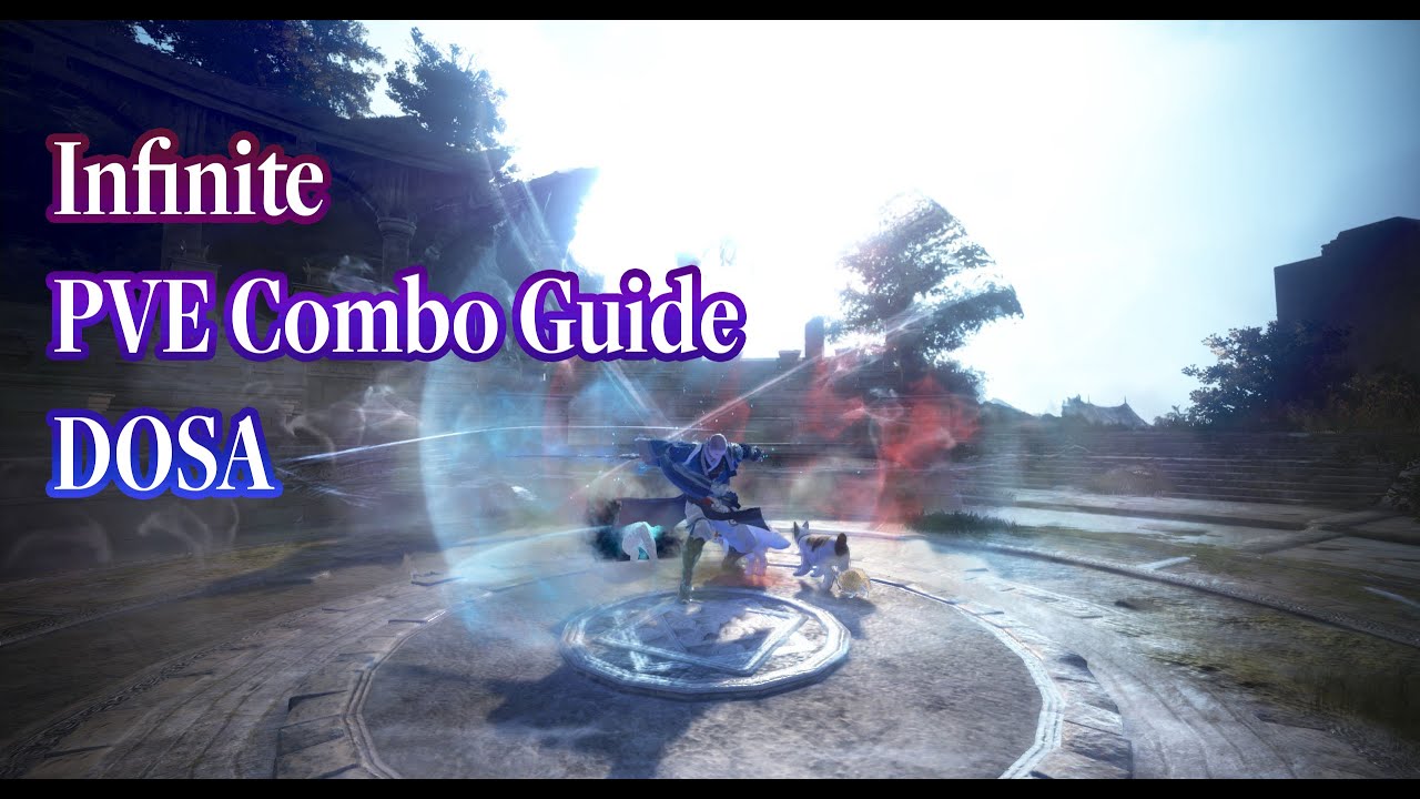 Black desert New class Dosa(Dusa) Infinite PVE Combo guide - YouTube