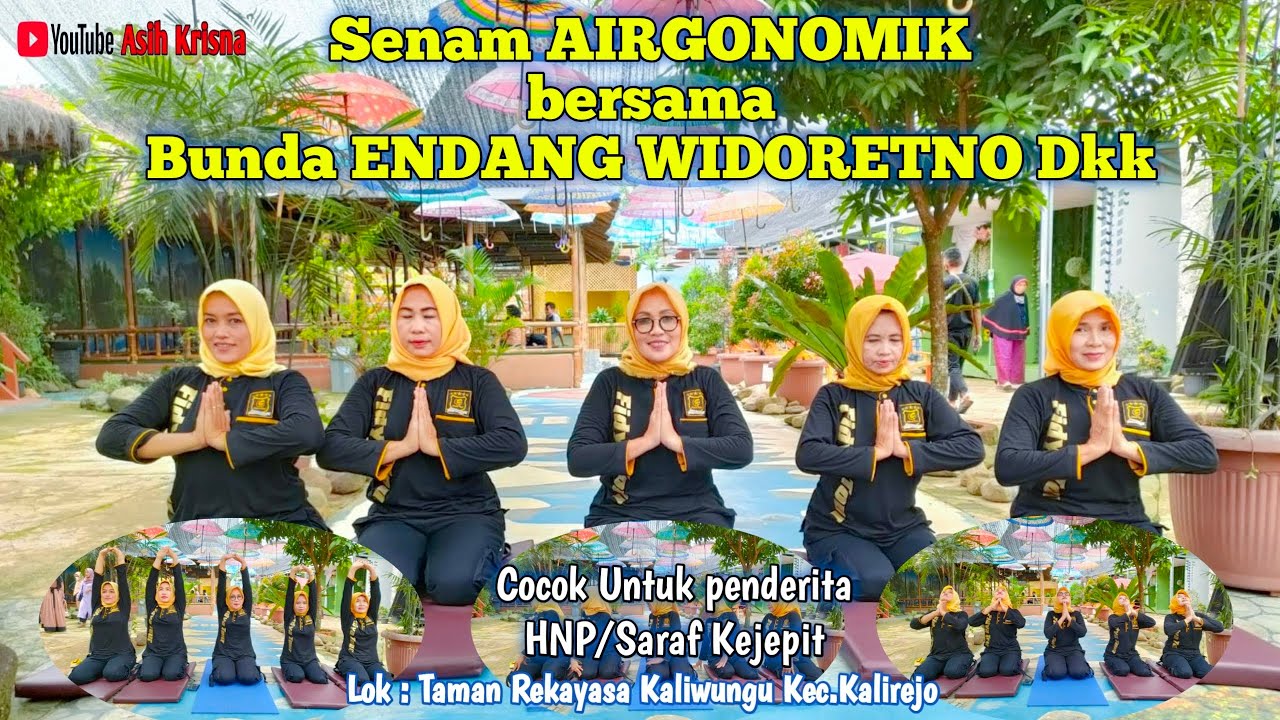 Senam ERGONOMIK //Senam Lansia - YouTube