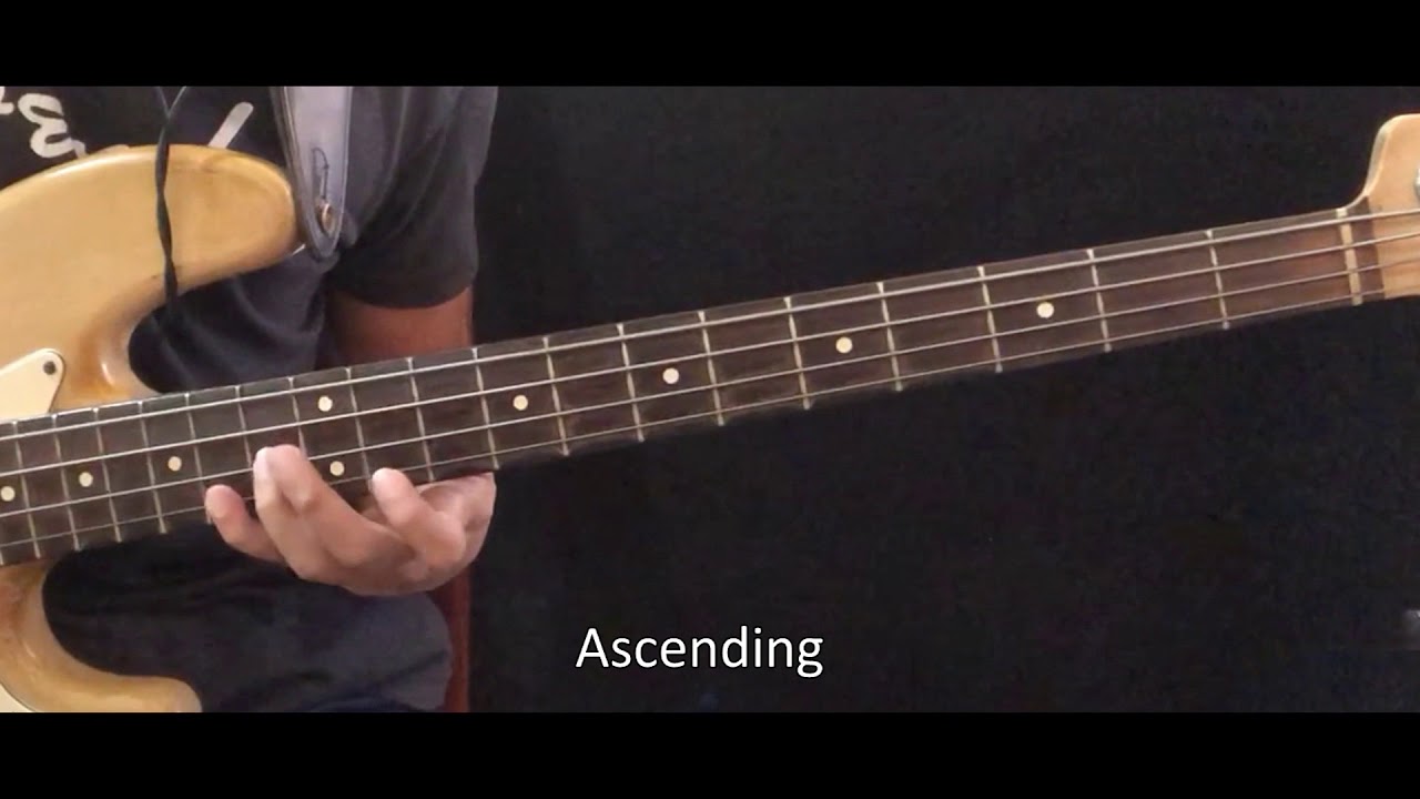 Quick BASS Lessons | String Skipping Exercise #1 - YouTube
