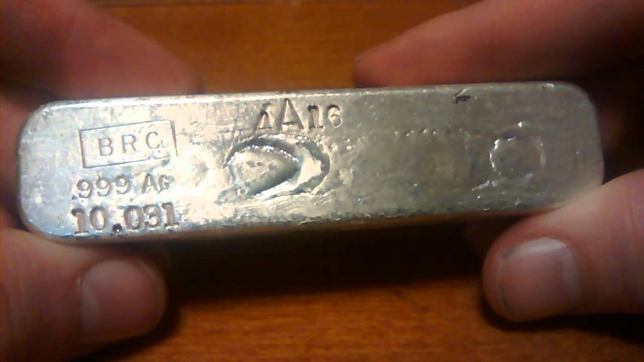 Hand Poured Silver Bar Stack Additions - YouTube