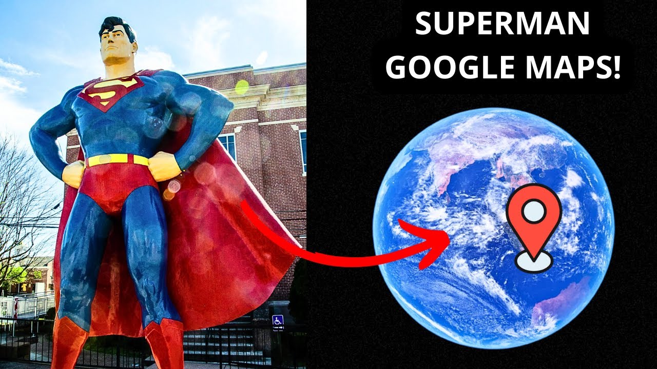 While using Google Earth and Maps, I discovered the existence of giant ...