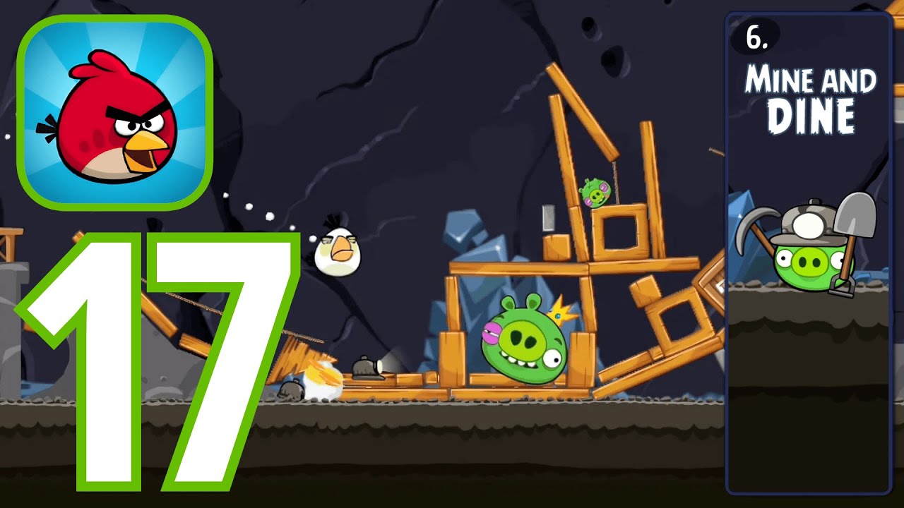 Angry Birds Classic - Mine and Dine 3 (Gameplay Walkthrough Part 17 ...