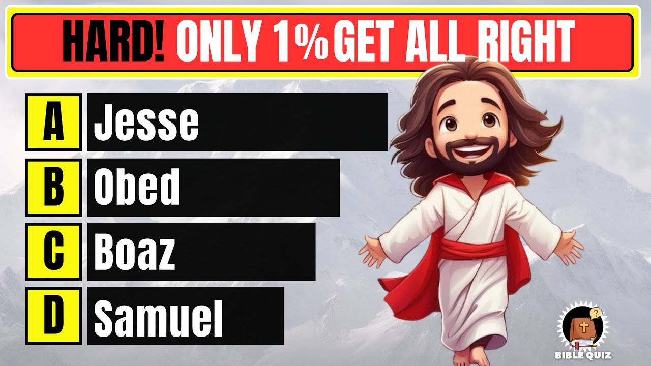 THE OLD TESTAMENT QUIZ - 15 BIBLE QUESTIONS TO TEST YOUR BIBLE ...