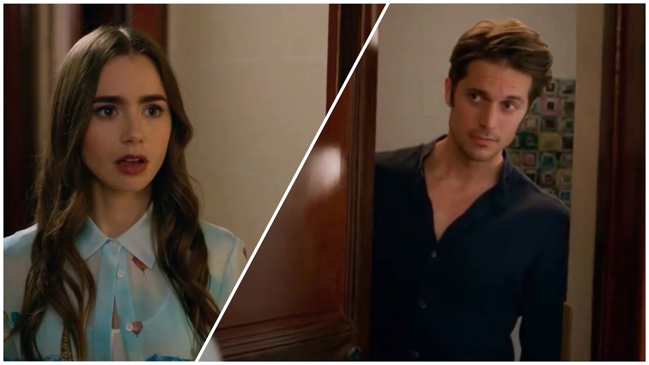 Emily & Gabriel first meeting | Emily in Paris s1 e1 Clip | Lily ...