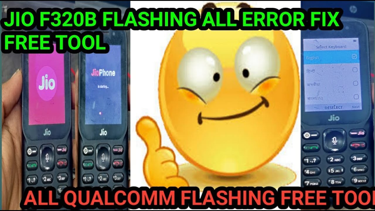 jio f320b flashing//jio 320b flashing error//jio f320b flashing qfil ...