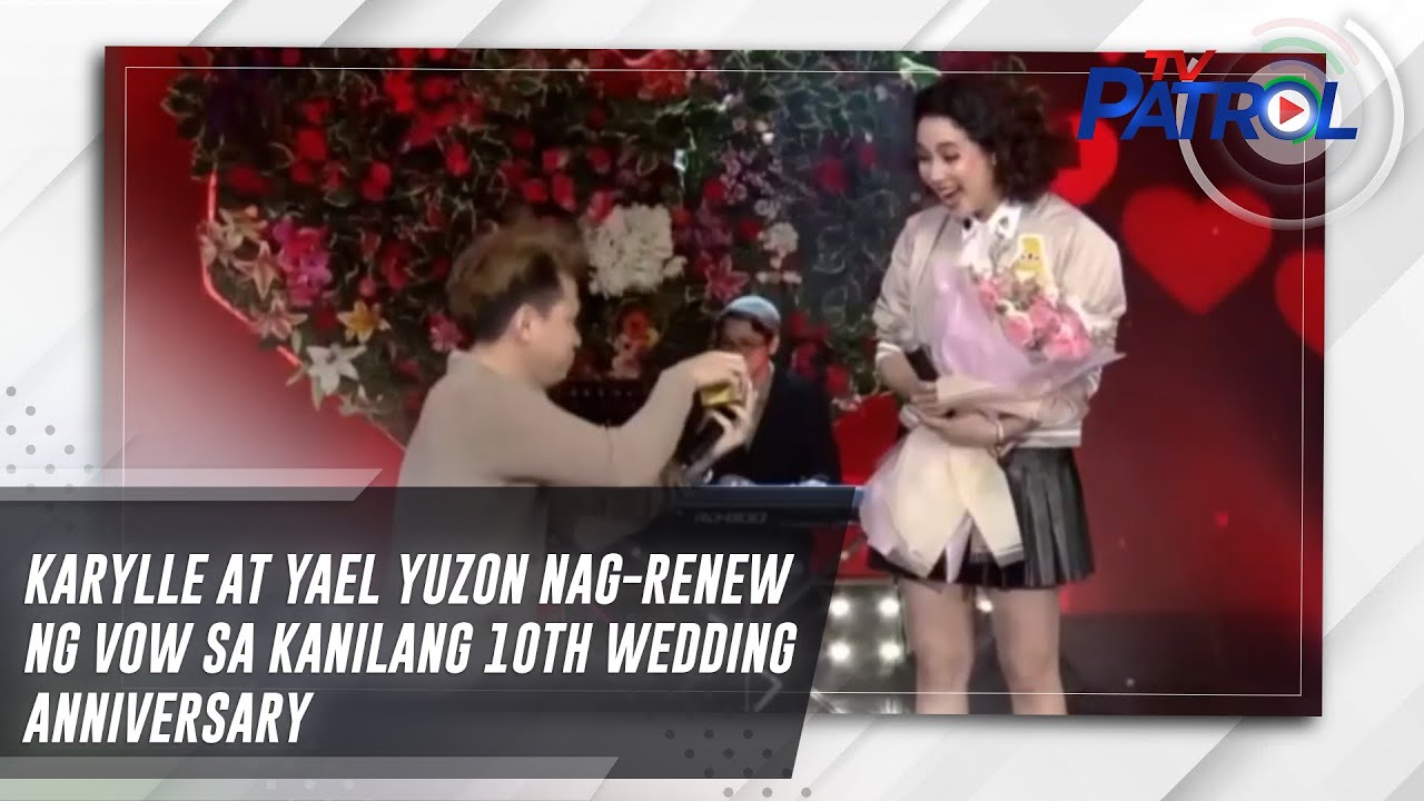Karylle at Yael Yuzon nag-renew ng vow sa kanilang 10th wedding ...
