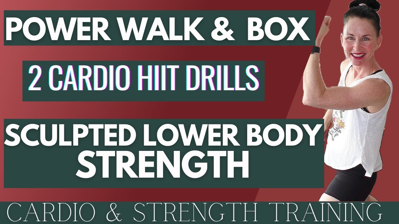 LIVE #204 POWER WALK-CARDIO BOX 💥LOWER BODY Chisel 💥 burn calories ...