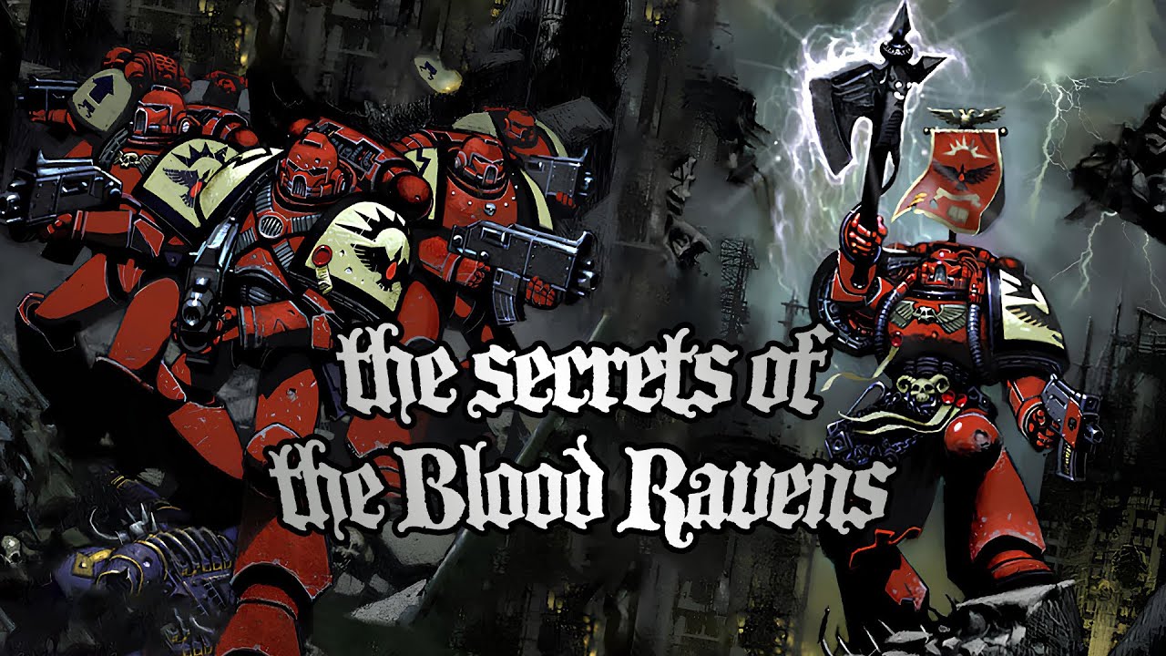 The Secrets and Organisation of the Blood Ravens Chapter | Warhammer ...