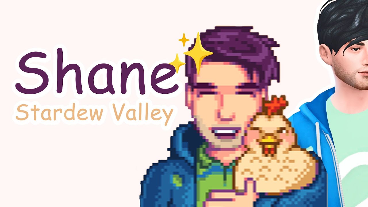 Shane Stardew Valley Create a Sim - The Sims 4 - YouTube