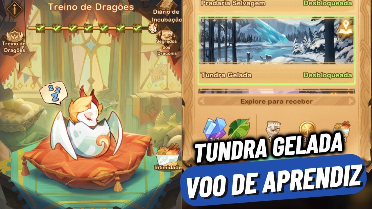 TUNDRA GELADA, VOO DO APRENDIZ - AFK ARENA - YouTube