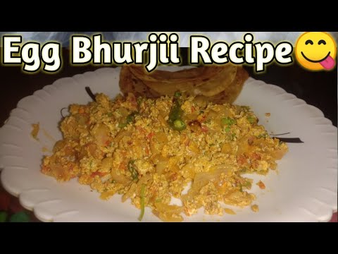 Egg Bhurjii Recipe | Andea Ka Kharass | Lachedar Roty. street Style Me ...