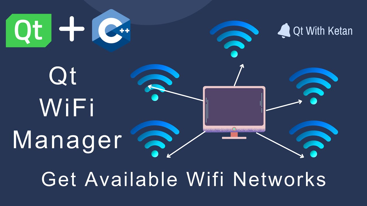 Qt Qprocess How To Retrieve All Available Wifi Networks Wifi Network Discovery Youtube
