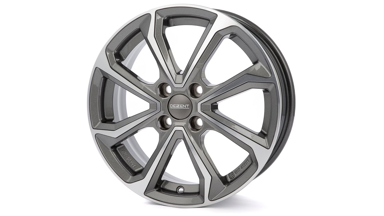 DEZENT KT Gunmetal/polished | felgenoutlet.de - YouTube