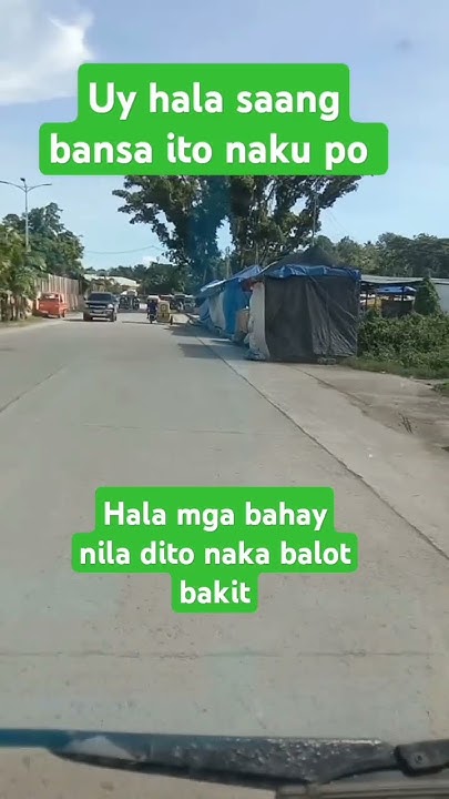 #short#hala saang bansa ito mga bahay binalot ng trapal bakit kaya - YouTube