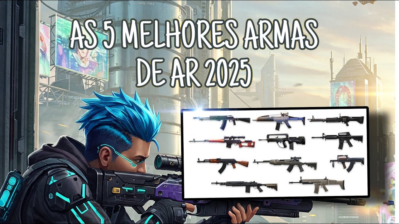 As 5 Melhores armas de AR do Free Fire em 2025 - YouTube