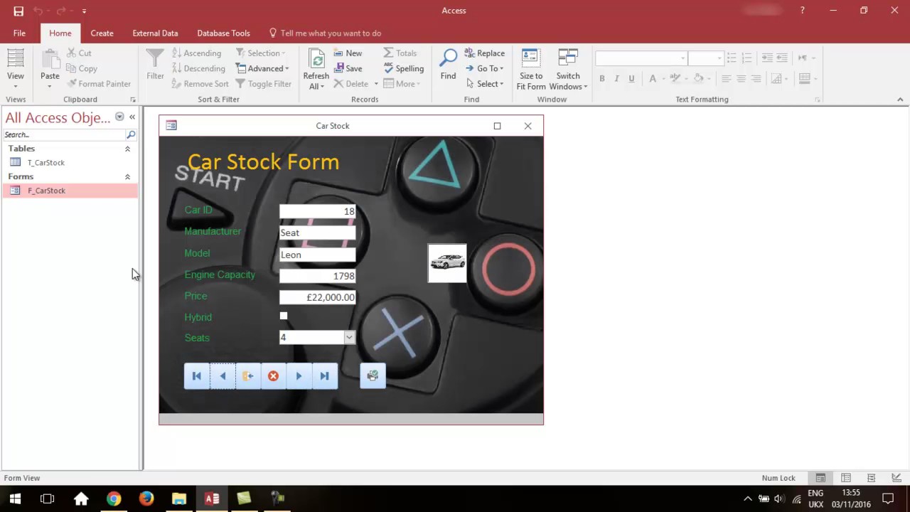 1.10 Access 2016 - Adding new fields to pre existing forms (in this ...